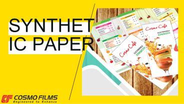 PPT – Synthetic Paper Manufacturer PowerPoint presentation | free to ...