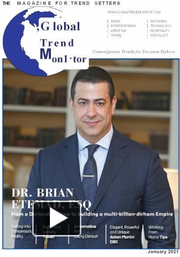 PPT – Dr. Brian Etemad Esq, CEO of Tamleek Real Estate PowerPoint ...