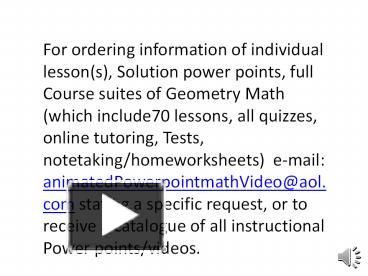PPT – geom_7.3a_Showing_Triangles_Similiar_Const_LV_ PowerPoint ...