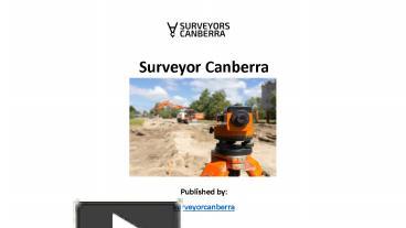 PPT – Surveyor Canberra PowerPoint presentation | free to download - id ...