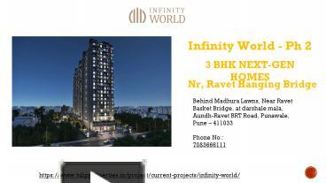 PPT – Tulip infinity World Punawale Near Ravet Hanging Bridge ...