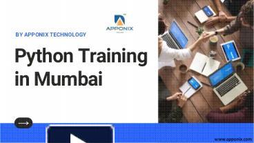 PPT – Apponix Training of python PowerPoint presentation | free to ...