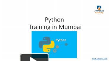 PPT – python training in mumbai PowerPoint presentation | free to ...