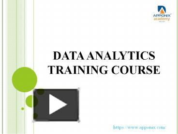 PPT – data analytics certification PowerPoint presentation | free to ...