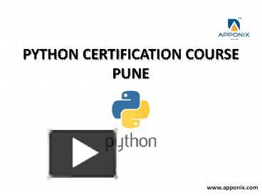 PPT – Python-Training-in-pune PowerPoint presentation | free to ...