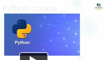PPT – python course PowerPoint presentation | free to download - id ...
