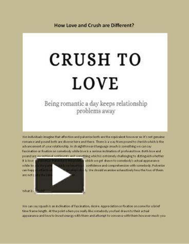 PPT – Being Romantic A Day Keeps Relationship Problems Away (2 ...