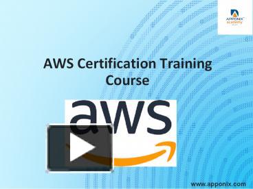 PPT – AWS Certification Training Course for Solutions Architects (2 ...