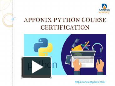 PPT – PYTHON COURSE PowerPoint presentation | free to download - id ...