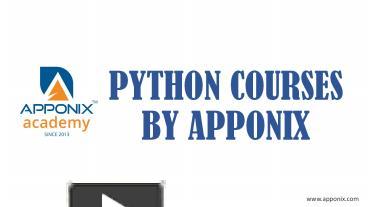 PPT – PYTHON COURSES BY APPONIX PowerPoint presentation | free to view ...