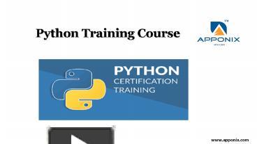 PPT – Python Course PowerPoint presentation | free to download - id ...