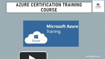 PPT – azure PowerPoint presentation | free to download - id: 934a08-ZTM4M