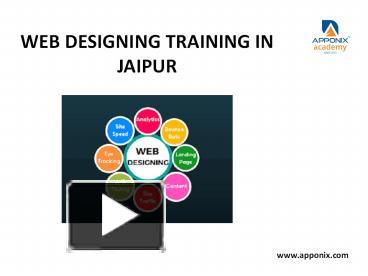 PPT – Web Design and Development Training in Jaipur PowerPoint ...