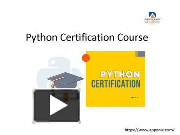 PPT – Python Course PowerPoint presentation | free to download - id ...