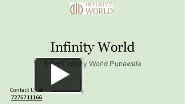 PPT – 3 BHK Infinity World Near Hanging Bridge Ravet PowerPoint ...