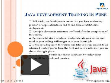 PPT – full-stack-java-development-course-in-pune PowerPoint ...