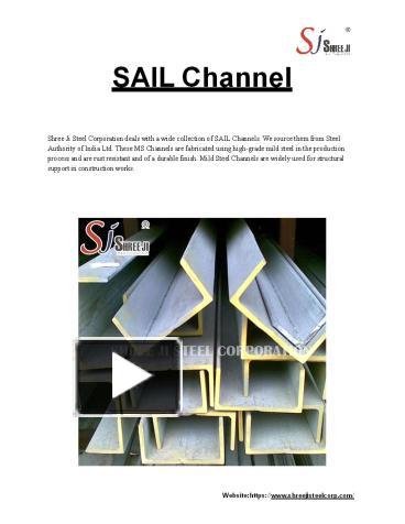 SAIL Channel Suppliers in India (2) presentation | free to download