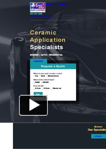 PPT – Professional Ceramic Coating in Palm Beach PowerPoint ...