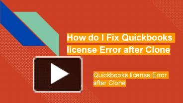 PPT – How to fix Quickbooks won't open error by using simple tool (2 ...