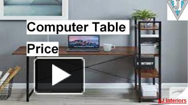 Computer Table Price presentation | free to download
