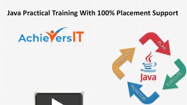 PPT – Java Training in Bangalore PowerPoint presentation | free to ...