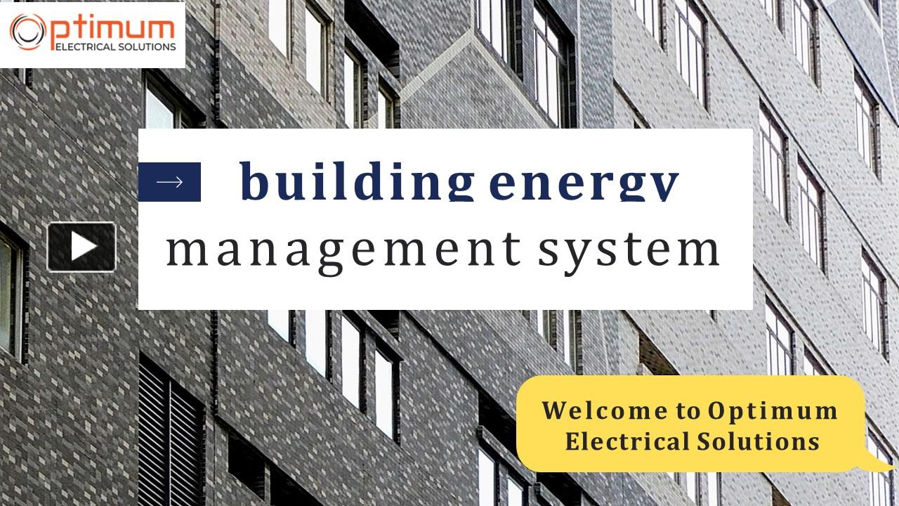 building energy management system presentation | free to download