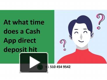 Does Cash APP Get Direct Deposit Early? Updated 2022 presentation ...
