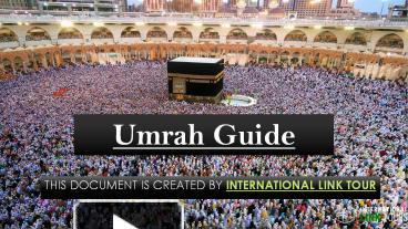 Umrah Guide presentation | free to download