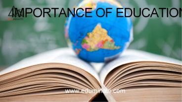 importance of education presentation | free to download