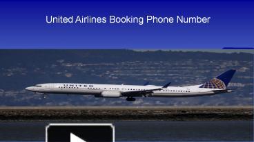 Cómo obtener el número de teléfono de reserva de United Airlines ...