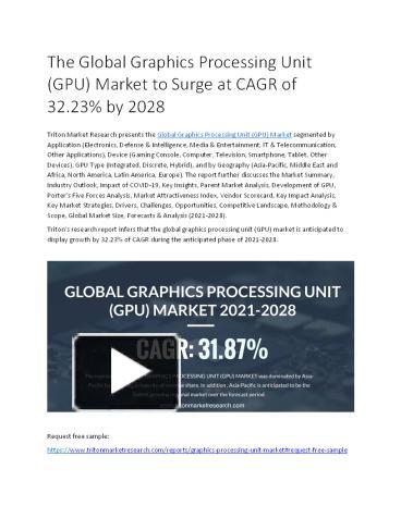 PPT – Global Graphics Processing Unit (GPU) Market | Trends PowerPoint ...