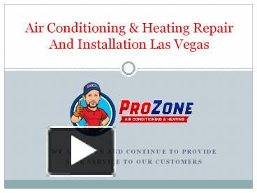 PPT – Air Conditioning and Heating Repair Las Vegas PowerPoint ...