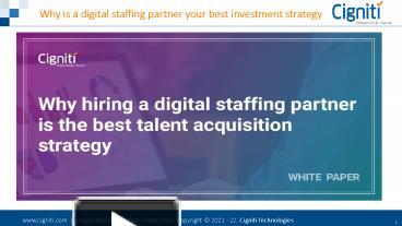 Why is a digital staffing partner your best investment strategy ...