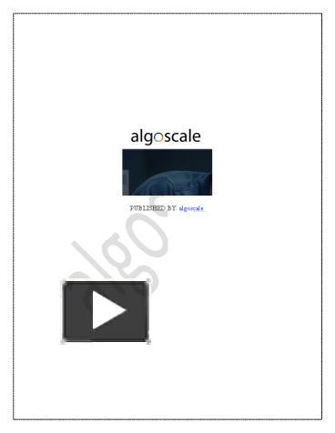 PPT – algoscale PowerPoint presentation | free to download - id: 93ae31 ...