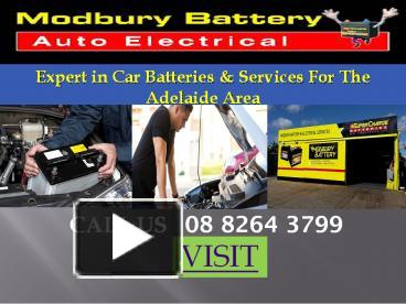 PPT – Top Tips For Maintaining Your Car Battery PowerPoint presentation ...