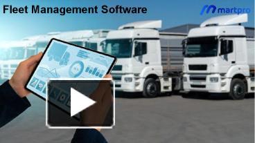 PPT – Fleet Management Software PowerPoint presentation | free to ...