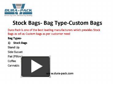 PPT – Marijuana Plastic Bag Packaging Machine PowerPoint presentation ...