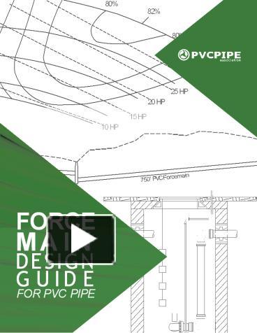 New PVC Force Main Design Guide presentation | free to download