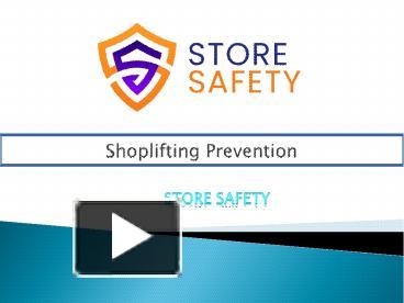 Shoplifting Prevention presentation | free to download