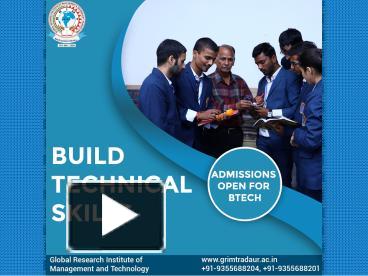 PPT – Top Mtech Colleges in Haryana | Btech College in Haryana ...