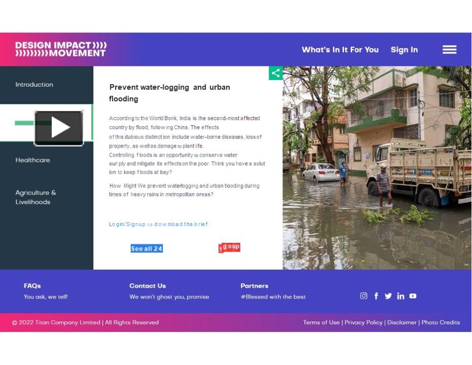 Prevent Water-logging and urban flooding presentation | free to download