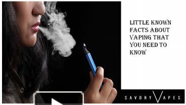 PPT – Little Known Facts About Vaping PowerPoint presentation | free to ...