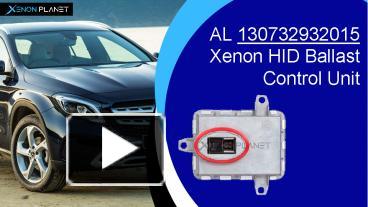 PPT – GM 22791376 Xenon HID Ballast Control Unit PowerPoint ...