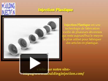 Injection Plastique presentation | free to download