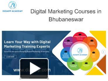 PPT – Digital Marketing Courses in Bhubaneswar PowerPoint presentation ...