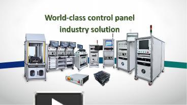 PPT – World-class control panel industry solution PowerPoint ...