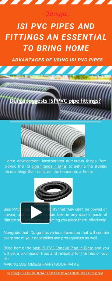 PPT – Isi Pvc Pipes and Fittings an Essential to Bring Home PowerPoint ...