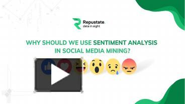 Social media sentiment analysis presentation | free to download