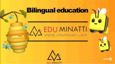 Bilingual education presentation | free to download