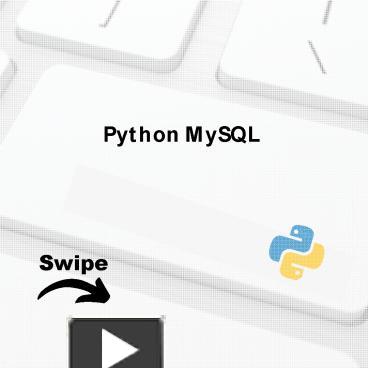 PPT – Python MySQL PowerPoint presentation | free to download - id ...